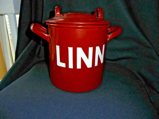 RAR MINI EINKOCHTOPF emailliert Firma LINN Einkocher Wecktopf Email ...
