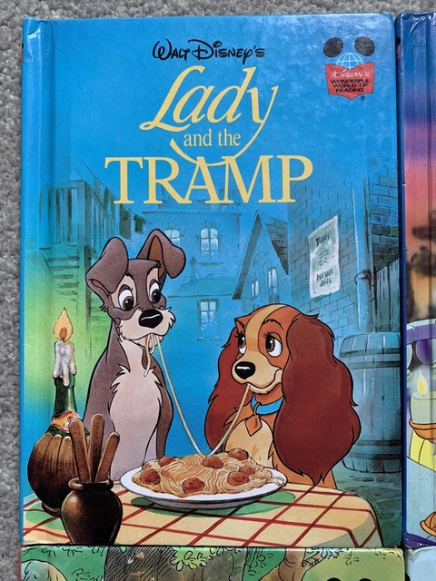 DISNEY WONDERFUL WORLD reading Beauty Beast Winnie Pooh Jungle Book ...