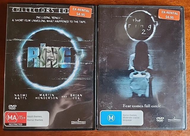 THE RING (COLLECTORS Edition) & The Ring 2 - DVD Horror Bundle Ex ...