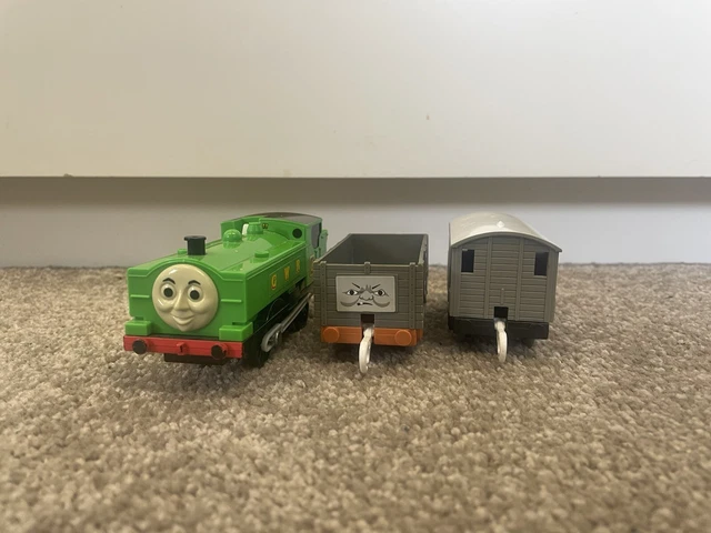 TOMY TRACKMASTER THOMAS And Friends Duck Motorised Train With Toad and ...