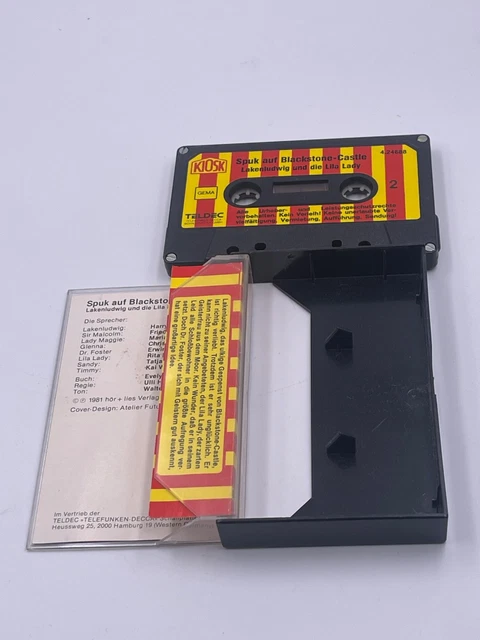 MC KASSETTE SPUK Auf Blackstone Castle Lakenludwig und die lila Lady ...