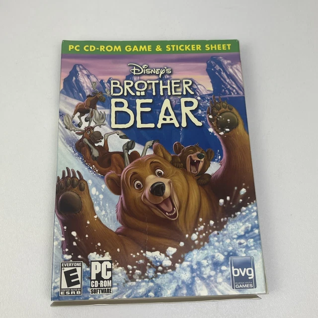 DISNEY BROTHER BEAR Pc Cd Rom 2003 Computer Game Original Package No ...