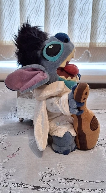 DISNEY STORE STITCH as Elvis Plush Soft Toy With Guitar And Cape Lilo ...