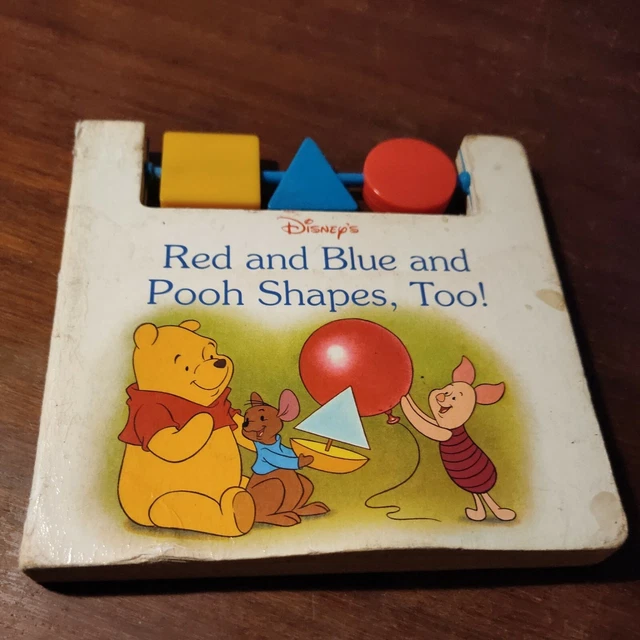 RED AND BLUE and Pooh Shapes, Too! by RH Disney Staff; Mouse Works ...