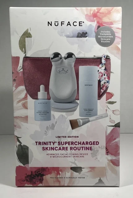 NUFACE TRINITY SUPERCHARGED Limited Edition Skincare Routine Kit New ...