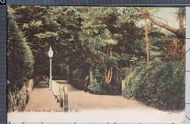 ANCIENNE CARTE POSTALE 1904 Ile de Wight Shanklin Vieux Chine Route EUR ...
