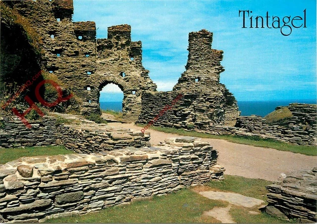 PICTURE POSTCARD, TINTAGEL, King Arthur's Castle [Salmon] $3.74 ...
