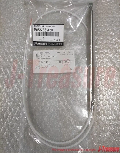 MAZDA ROADSTER MX-5 MX5 MIATA NB Genuine Electric Antenna Mast B05A-66 ...