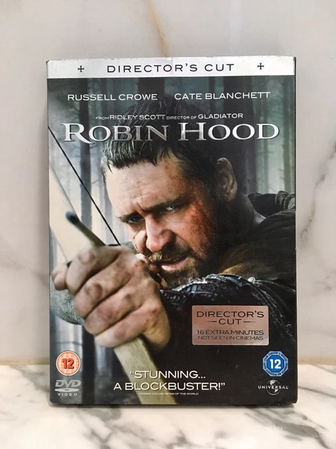 ROBIN HOOD 2010 DVD Director's Cut Ridley Scott Russell Crowe EUR 2,99 ...