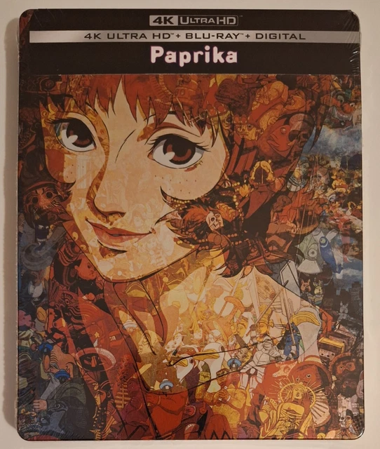 PAPRIKA 4K UHD Blu-ray Steelbook - US Import - New & Sealed - RARE £95. ...