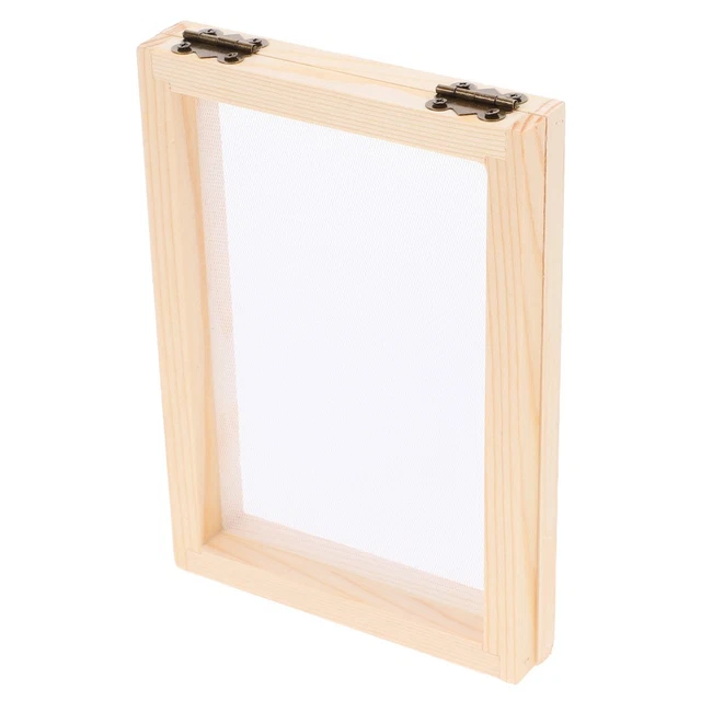 STUDENT PAPER FRAME mould and deckle for paper making Paper Making Kit ...