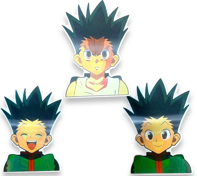 HUNTER X HUNTER Gon Freecss 3D Lenticular Motion Car Sticker Decal ...