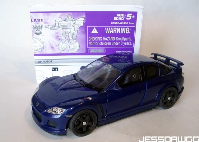 SHOCKBLAST FIGURE 1:24 Mazda RX-8 Transformers Alternators Decepticon ...