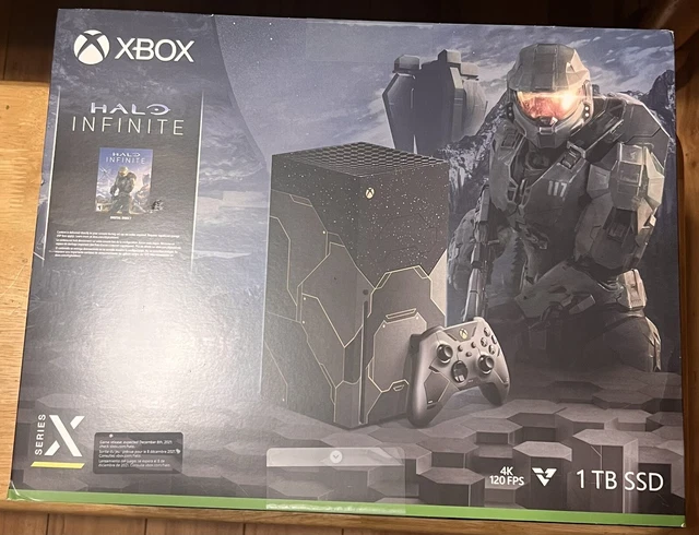 MICROSOFT XBOX SERIES X Console Halo Infinite Limited Edition Bundle - New EUR 844,27 - PicClick FR