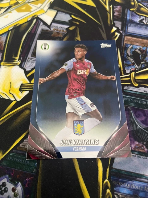 OLLIE WATKINS - 057/250 blu - ammiraglia TOPPS UCC 2023/24 EUR 8,49 ...