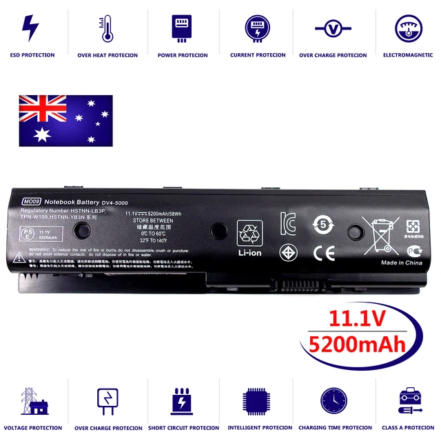 BATTERY FOR HP Envy DV7-7269SF DV7-7270CA DV7-7270EF DV7-7270EG Laptop ...