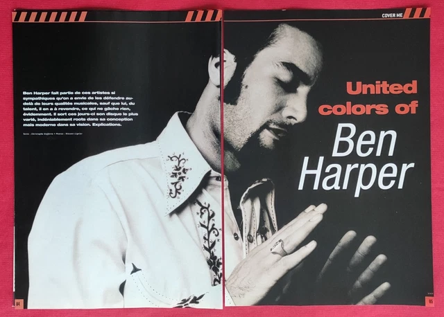 ARTICLE DE PRESSE: United Colors Of BEN HARPER 2003 8 pages EUR 3,00 ...