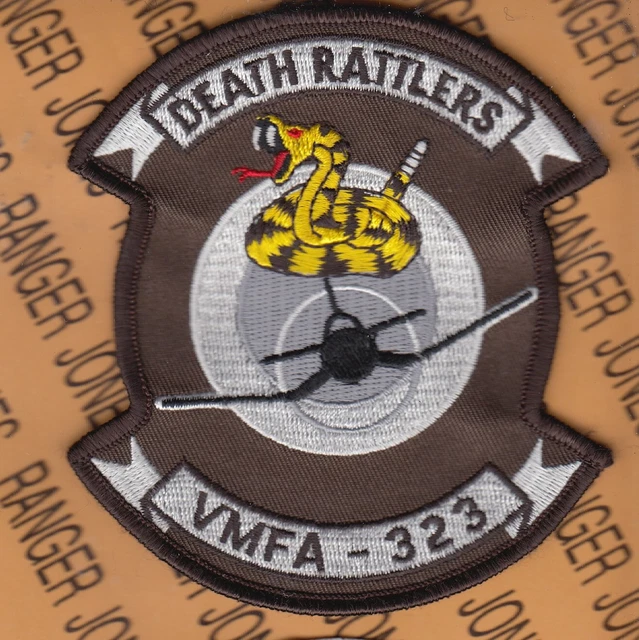 USMC US MARINE Corps Marine Fighter Attack Sq VMFA 323 ~4.25" patch m/e ...