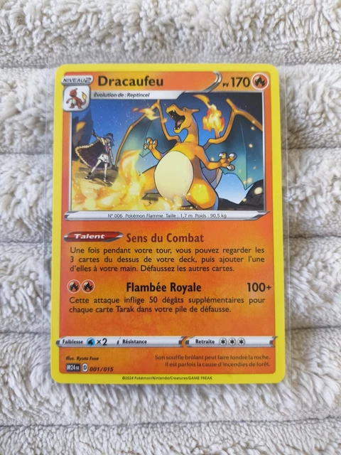 CARTE POKÉMON DRACAUFEU 001/015 Macdonald 2024 EUR 4,20 - PicClick FR
