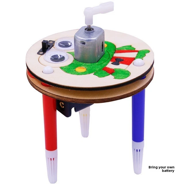 GRAFFITI ROBOT CRAFT Kit For Kids With Electric Motors And Diy ...
