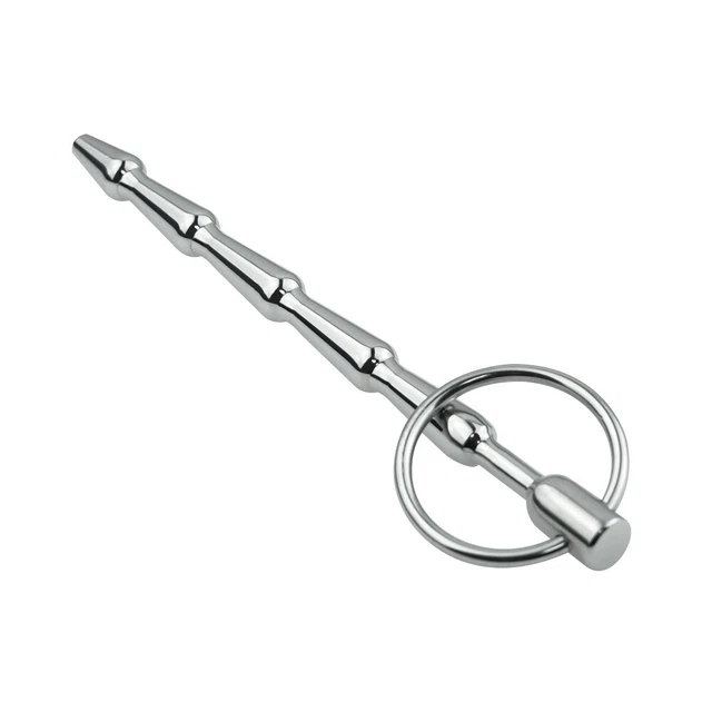 PLUG URÉTRAL BOUCHON De Pénis Dilatateur En Acier avec Anneau Gland ...