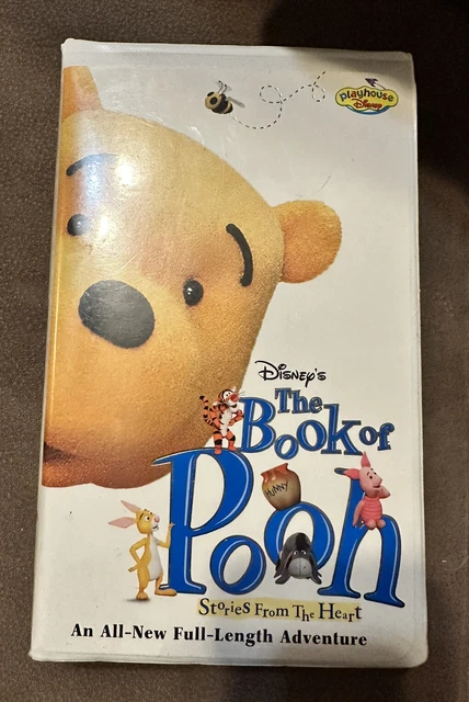 PLAYHOUSE DISNEY “THE Book Of Pooh” Movie VHS Video Tape Clamshell 2001 ...