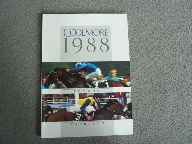 HORSE RACING/ BREEDING- Coolmore Stud Brochure 1988: Thoroughbred ...