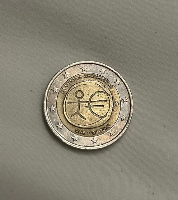 MONETA RARA DA 2 euro con omino stilizzato Irlanda 1999-2009 EUR 1.700 ...
