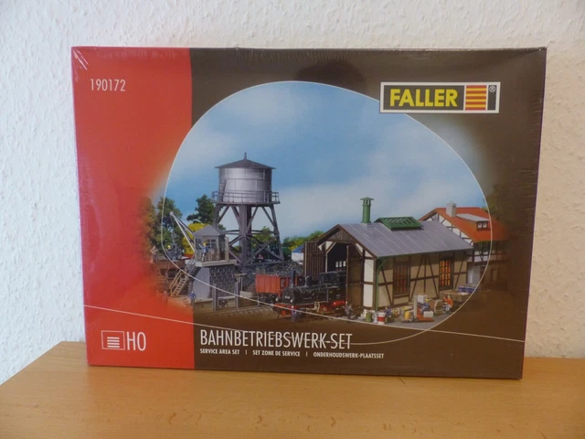 FALLER 190172 H0 Bausatz Bahnbetriebswerk Set #NEU in OVP## EUR 29,99 ...