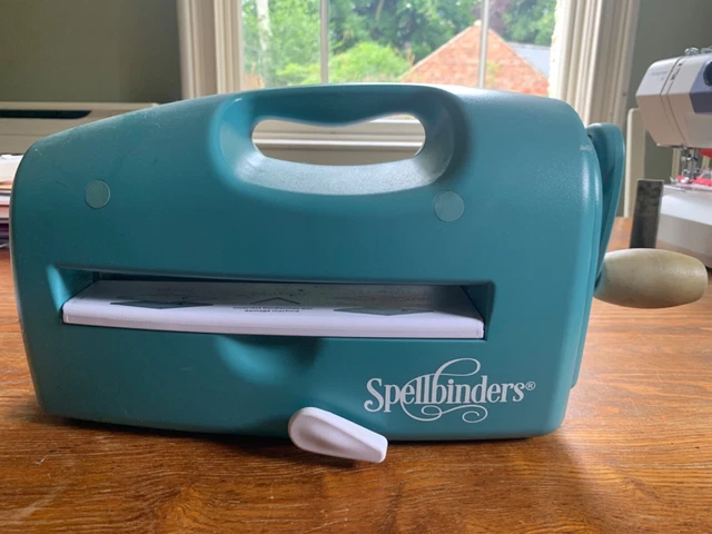 SPELLBINDERS GRAND CALIBUR die cutting machine in blue £15.00 - PicClick UK