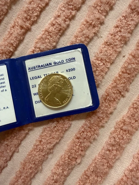 1983 ROYAL AUSTRALIAN Mint $200 Koala Coin 22ct Gold - 10 grams $2,250. ...