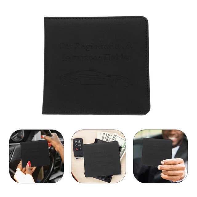 DRIVER'S LICENSE COVER Car Registration and Insurance Card Holder £7.55 ...