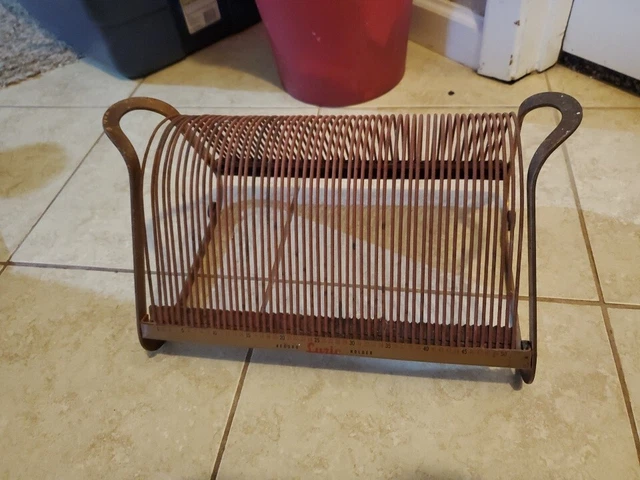 VINTAGE 1950'S LYRIC Vinyl Record Holder Display Rack LPs 45 RPM ...