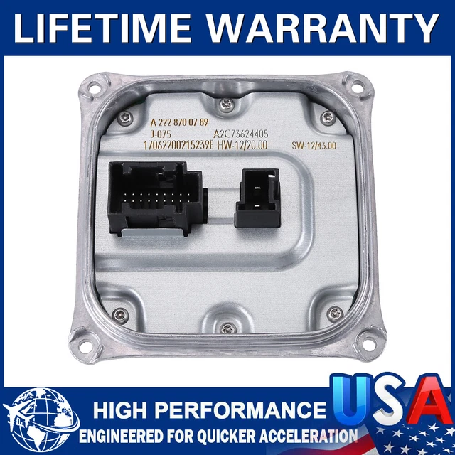 LED BALLAST HEADLIGHT Voltage Regulator Module For Mercedes-Benz ...