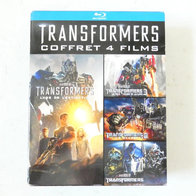 TRANSFORMERS COFFRET BLURAY 4 Films Pal Version Francaise EUR 11,99 ...
