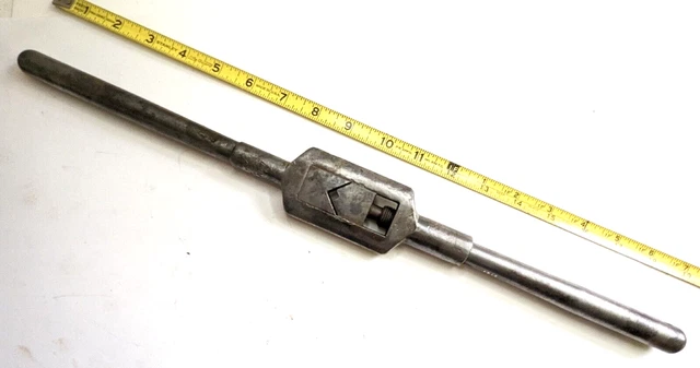 K) VINTAGE GTD GREENFIELD tap & die tap handle wrench No. 7 machinist ...