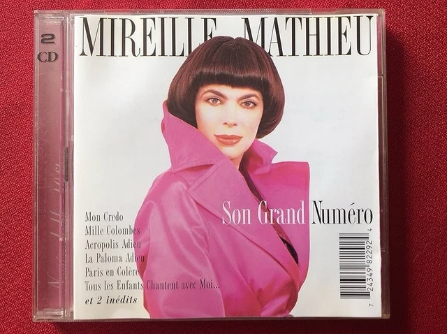 MIREILLE MATHIEU 2CD Son Grand Numéro - Double - Pas De Boîtiers ...