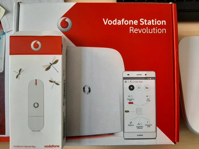 VODAFONE STATION REVOLUTION + Internet Key EUR 35,00 - PicClick IT