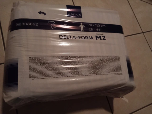 INKONTINENZ WINDELN 4 x Abena Delta Form M2 insgesamt 80 Windeln EUR 15 ...