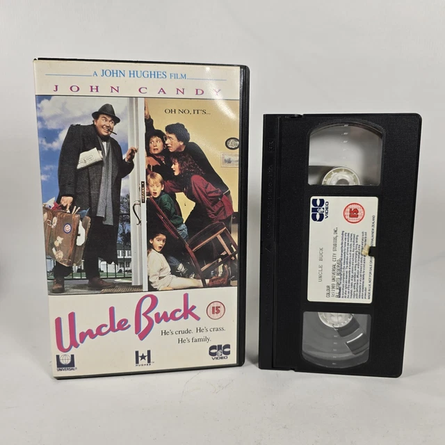 UNCLE BUCK VHS Video Cassette Tape Big Box CIC Video 15+ £12.99 ...