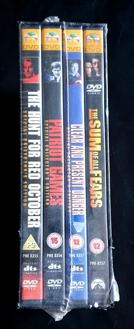 4 HARD HITTING Action Packed Thrillers DVD Box Set NEW AND FACTORY ...