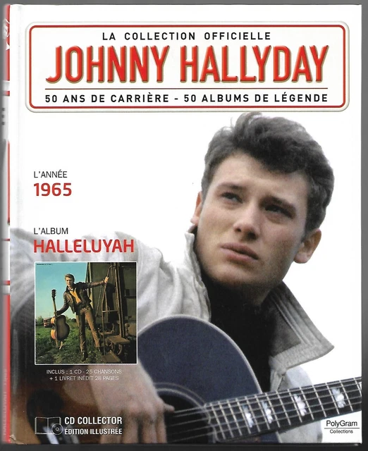 LIVRET + CD La collection officielle "Johnny Hallyday" Halleluyah EUR 6 ...