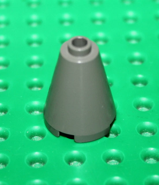LEGO STAR WARS Dark Gray Cone 2x2x2 ref 3942c/set 7161.7159.7146.9320 ...