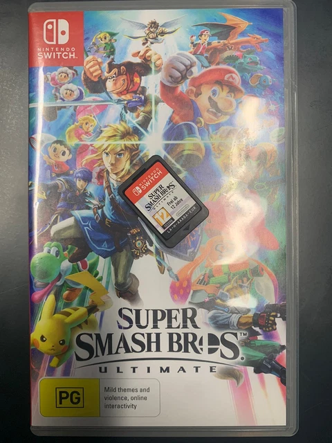 SUPER SMASH BROS. Ultimate Cartridge and case for Nintendo Switch EUR ...