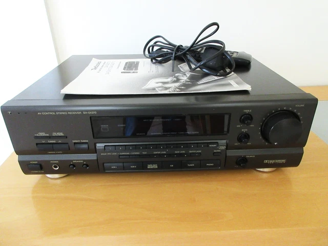 TECHNICS SA-GX370 AV Control Stereo Receiver - Working £70.00 - PicClick UK
