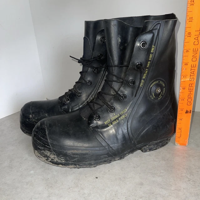 USGI BATA BUNNY Boots Men's Sz 12R Extreme Cold Weather Vtg Valve ...