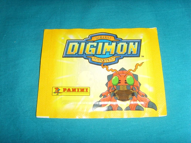 ANCIEN STICKER PANINI DIGIMON style pokémon album autocollant vignette ...