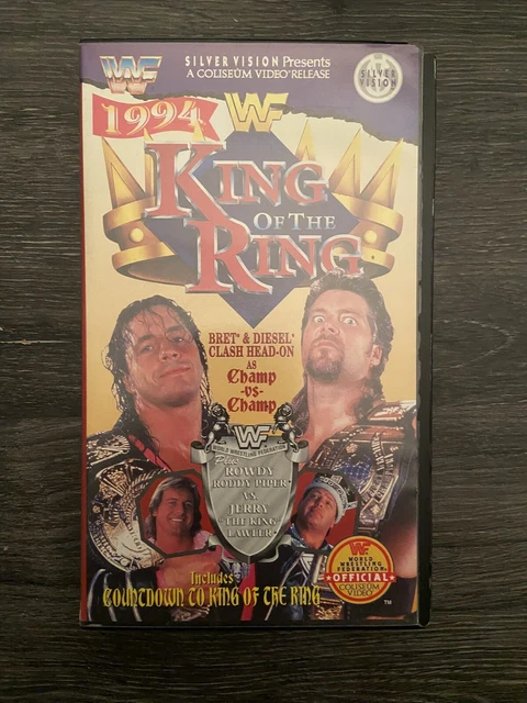 WWF KING OF The Ring 1994 VHS Coliseum Video Hart, Diesel, Razor Ramon £19.99 - PicClick UK