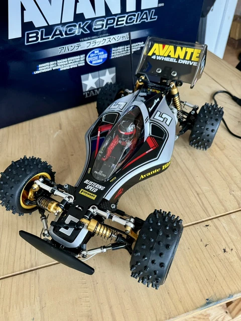 TAMIYA AVANTE BLACK Edition Full Set Up £375.00 - PicClick UK