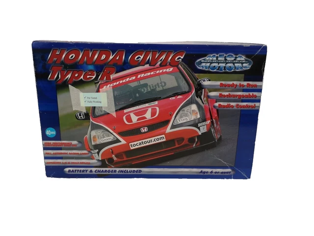 HONDA CIVIC TYPE R Mega Motors Radio RC Car D9 £21.00 - PicClick UK